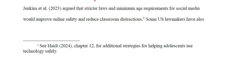 APA Footnotes | Format & Examples