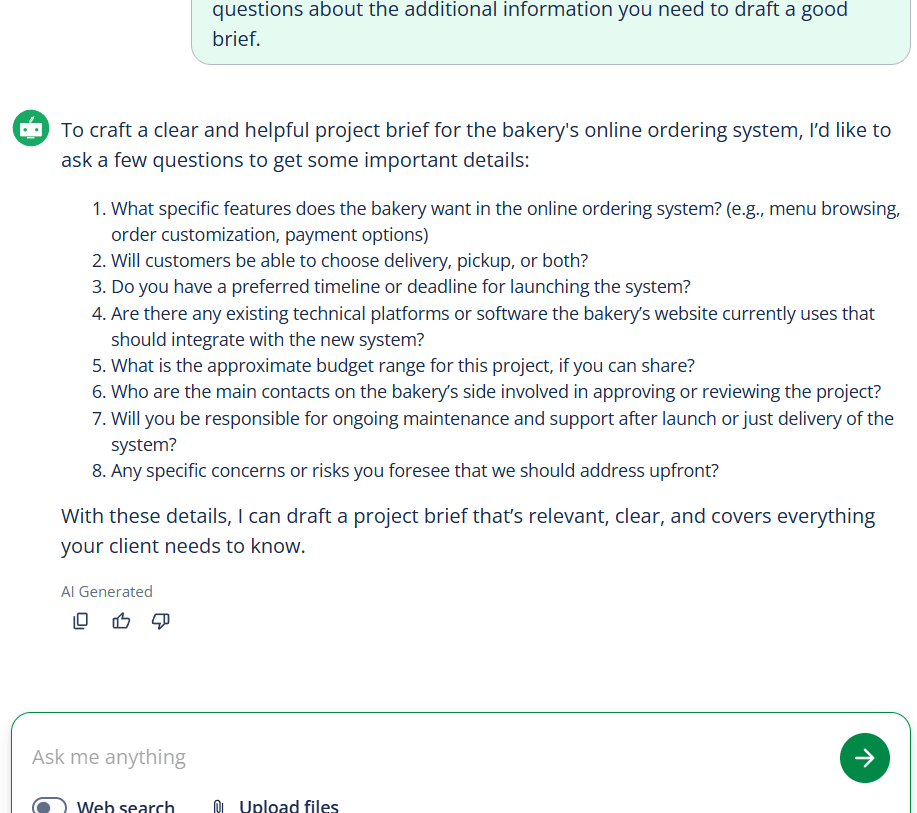 How to Use an AI Project Brief Generator