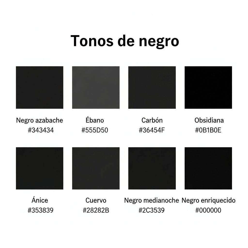 Color negro | Significado, cómo se hace e imágenes
