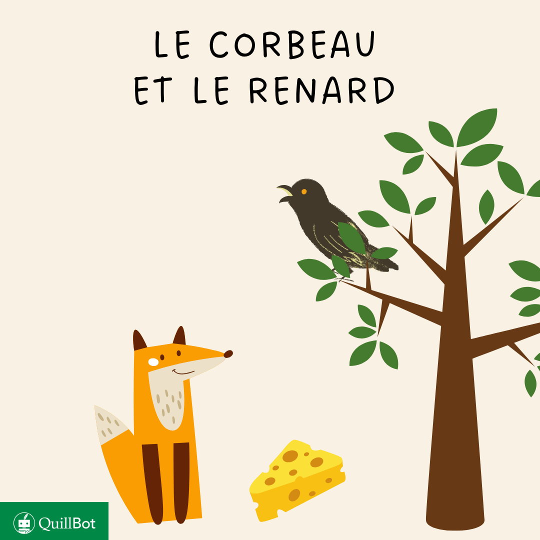 Le Corbeau Et Le Renard Texte De Jean De La Fontaine Le Corbeau Et Le Renard Texte De Jean De La Fontaine