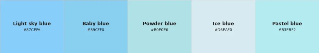 Light Blue Color Meaning | Connotations & Color Codes