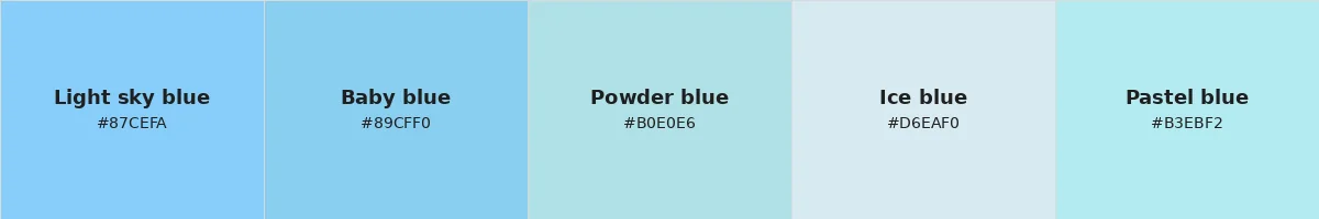 Light Blue Color Meaning | Connotations & Color Codes